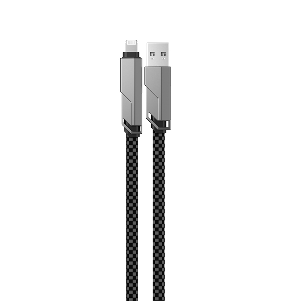 4 in 1 Flat USB Data Cable - Welcome
